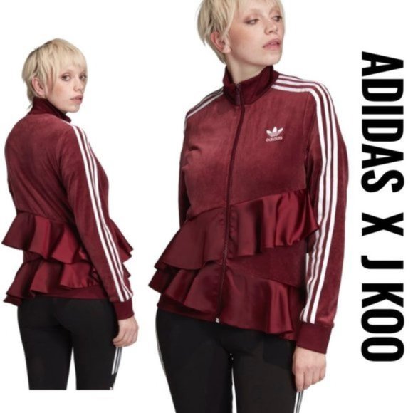 adidas | Jackets & Coats | Nwt Adidas X J Koo Collab Trefoil Track ...